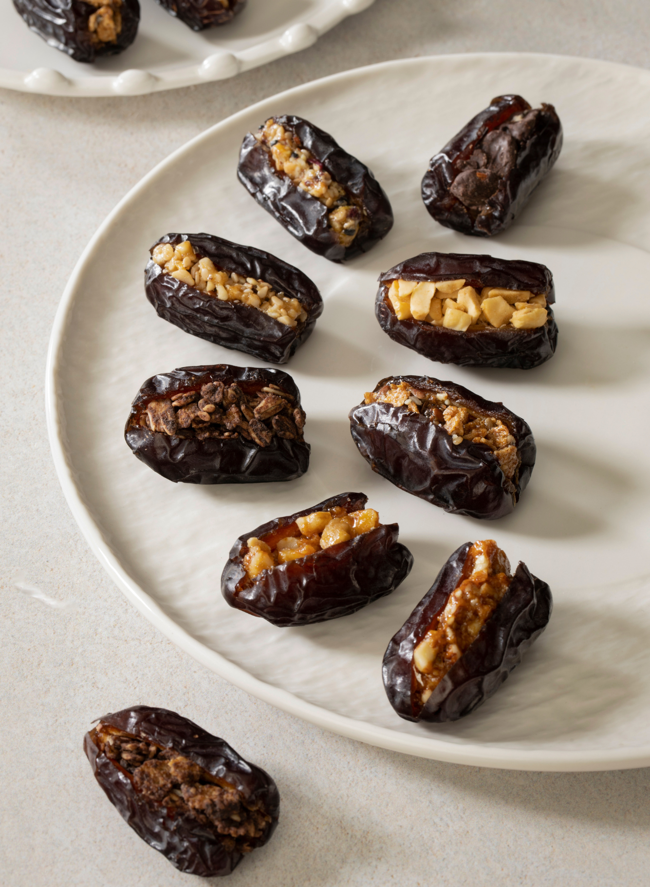 Safawi Dates with Crunch Nuts | Unique Flavor Fusion - Falcon Dates